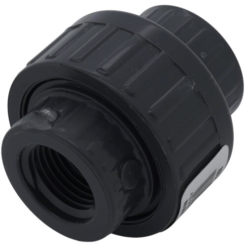 898-005 - 898-005 - 1/2" PVC Sch. 80 Union With EPDM O-Ring Seal (FPT x FPT)