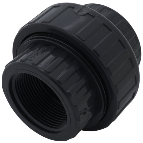 898-015 - 898-015 - 1-1/2" PVC Sch. 80 Union With EPDM O-Ring Seal (FPT x FPT)