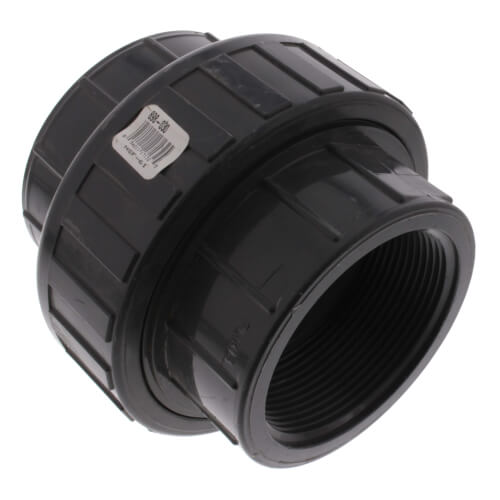 898-030 - 898-030 - 3" PVC Sch. 80 Union With EPDM O-Ring Seal (FPT x FPT)