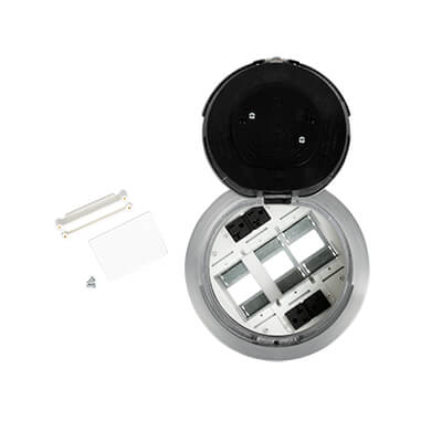 8ATC2PAA - Wiremold 8ATC2PAA - 8" Evolution Surface Style Poke-Thru ...