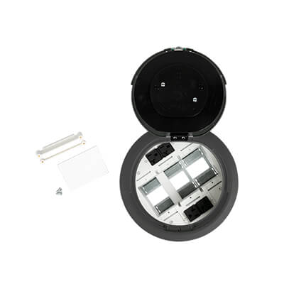 8ATC2PGY - Wiremold 8ATC2PGY - 8" Evolution Surface Style Poke-Thru ...