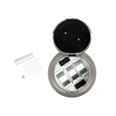 8ATC2PSN - Wiremold 8ATC2PSN - 8" Evolution Surface Style Poke-Thru ...