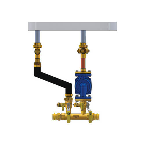 8CF4R-WH144 - Webstone 8CF4R-WH144 - 1-1/4" Press Complete Near Boiler ...