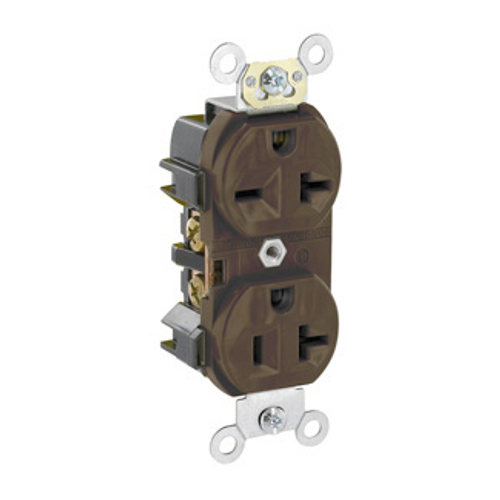 5844 - Leviton 5844 - Duplex Receptacle Outlet, Dual Voltage, Indented ...