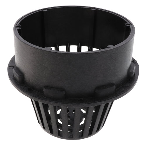 90-NDS - NDS 90-NDS - 6" Round Atrium Grate (Black)