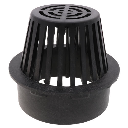 90-NDS - NDS 90-NDS - 6" Round Atrium Grate (Black)
