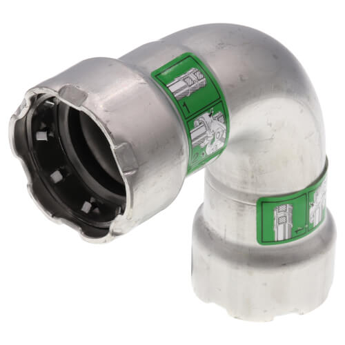 90005 - Viega 90005 - 1/2" MegaPress 316 Stainless Steel 90° Elbow