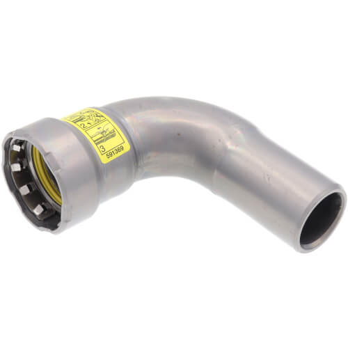 90035 - Viega 90035 - 3/4" MegaPress 316 Stainless Steel 90° Street Elbow