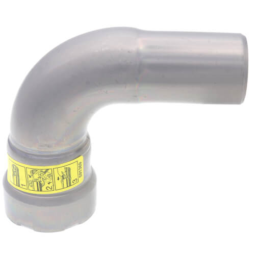 90035 - Viega 90035 - 3/4" MegaPress 316 Stainless Steel 90° Street Elbow