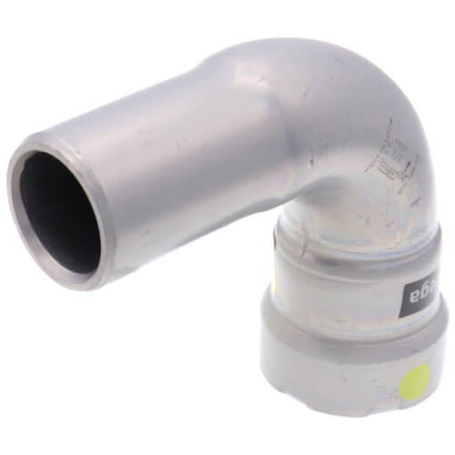 90035 - Viega 90035 - 3/4" MegaPress 316 Stainless Steel 90° Street Elbow