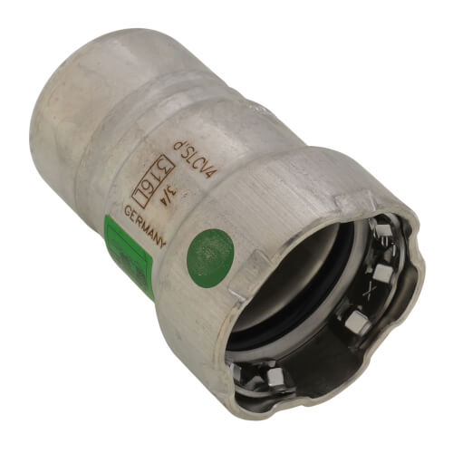 90395 - Viega 90395 - 3/4" MegaPress 316 Stainless Steel Cap