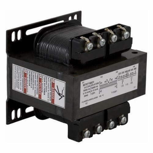 9070T150D3 - Square D 9070T150D3 - Control Transformer, 150VA (208VAC ...