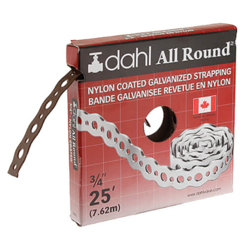 9085 - Dahl 9085 - 3/4" x 25' 24 Gauge Nylon-Coated Galvanized Steel ...