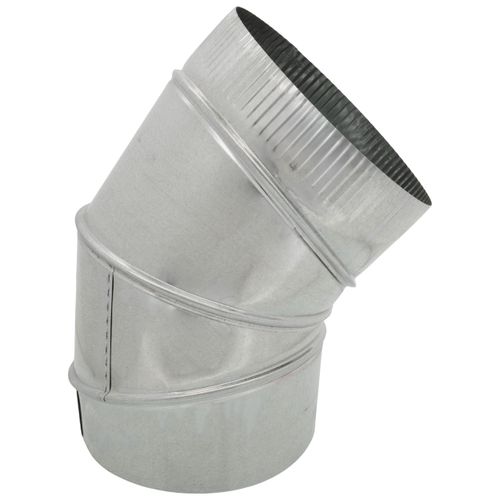 90E8 - GAF Master Flow 90E8 - 8" Adjustable Elbow - 30 Gauge (90°)