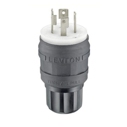 28W76-B - Leviton 28W76-B - 30A, 480V 3-Phase, NEMA L16-30P, 3P, 4W ...