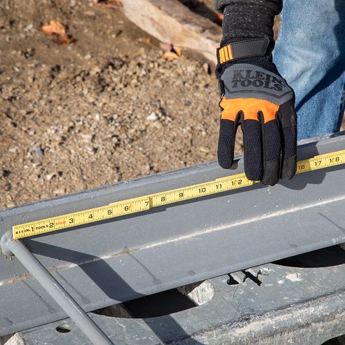 91163B - Klein Tools 91163B - 6' Fiberglass Folding Ruler, Outside ...