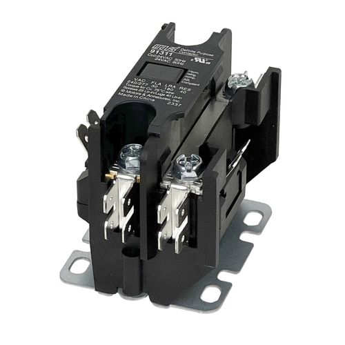 91311 - MARS 91311 - 1 Pole w/ Shunt Definite Purpose Contactor (30A, 24V)