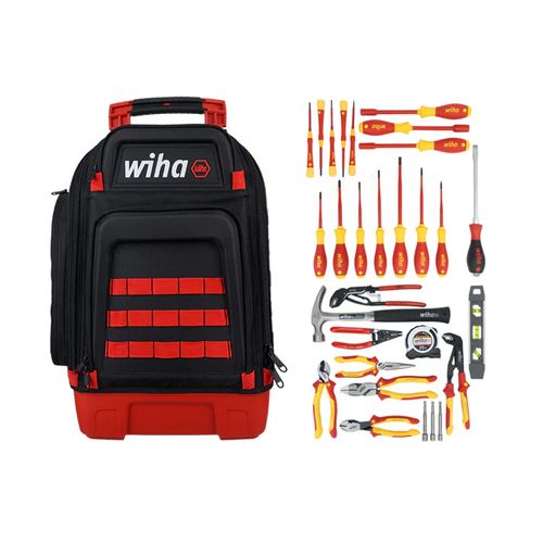 91871 - Wiha 91871 - 30-Piece Journeyman Electrician's insulated Tool ...