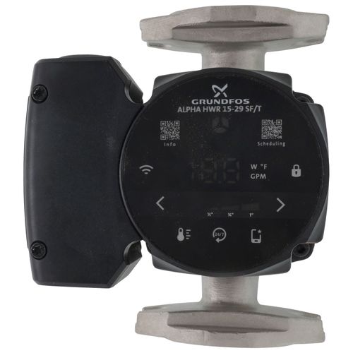 92603112 - Grundfos 92603112 - ALPHA HWR 15-29 SF/T High-Efficiency Hot ...