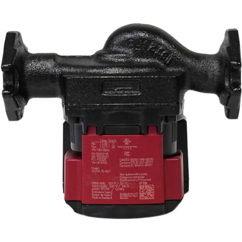 92603115 - Grundfos 92603115 - ALPHA 15-58F Smart ECM High Efficiency ...