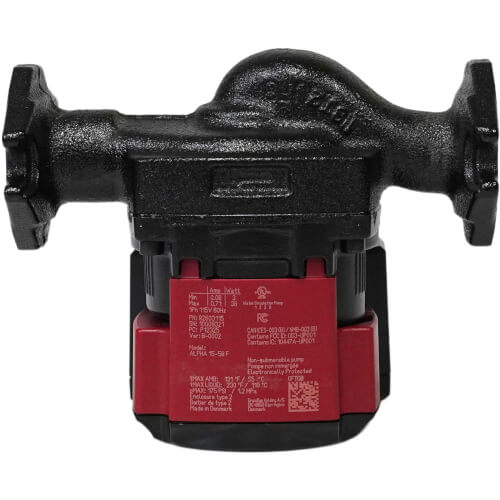 92603115 - Grundfos 92603115 - ALPHA 15-58F Smart ECM High Efficiency ...