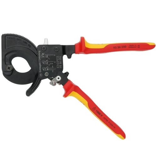 95-36-250-SBA - Knipex 95-36-250-SBA - 10" Ratcheting Insulated Cable ...