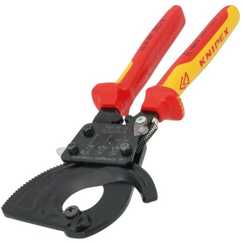 95-36-250-SBA - Knipex 95-36-250-SBA - 10" Ratcheting Insulated Cable ...