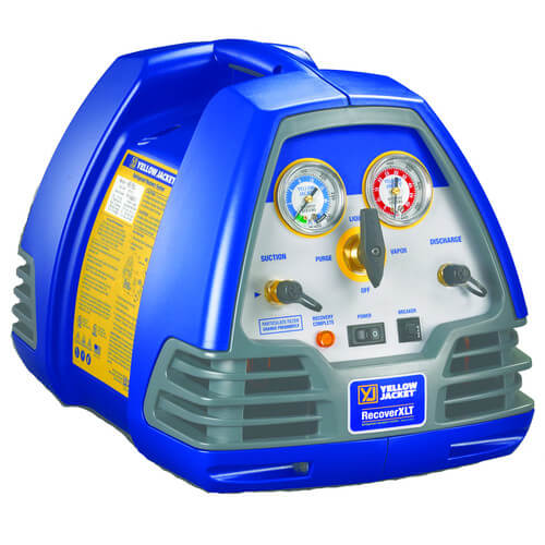 95762 - Yellow Jacket 95762 - RecoverXLT, Refrigerant Recovery Machine ...