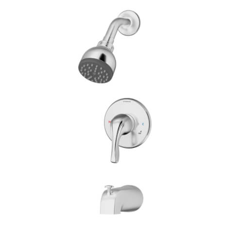 9602-X-PLR - Symmons 9602-X-PLR - Origins Tub/Shower System w/ Integral ...