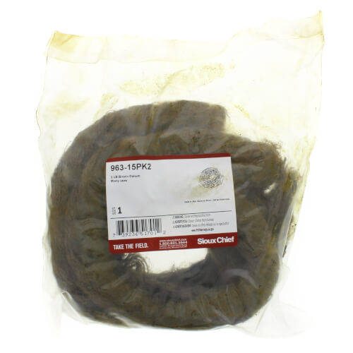 963-15PK2 - Sioux Chief 963-15PK2 - 3/8" Brown Oakum 1 lb. Bag