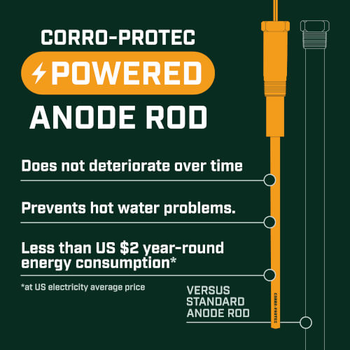 96388 - Corro-Protec 96388 - CP-R Water Heater Powered Titanium Anode ...