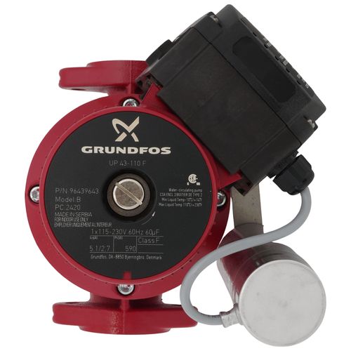 96439643 - Grundfos 96439643 - UP43-110F VersaFlo Cast Iron Circulator ...