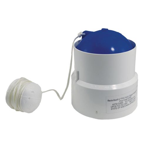 97063 - Rectorseal 97063 - 4" PVC HubSett Hub x Spigot Test Coupling ...