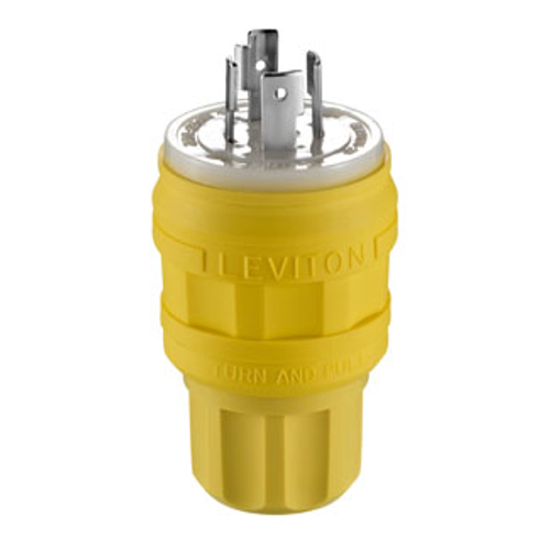 26W75 - Leviton 26W75 - 20A, 250V 3-Phase, NEMA L15-20P, 3P, 4W ...
