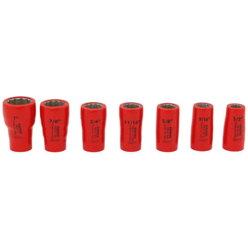 98-99-11-S5 - Knipex 98-99-11-S5 - 10-Piece Insulated Socket Set, 1/2 ...