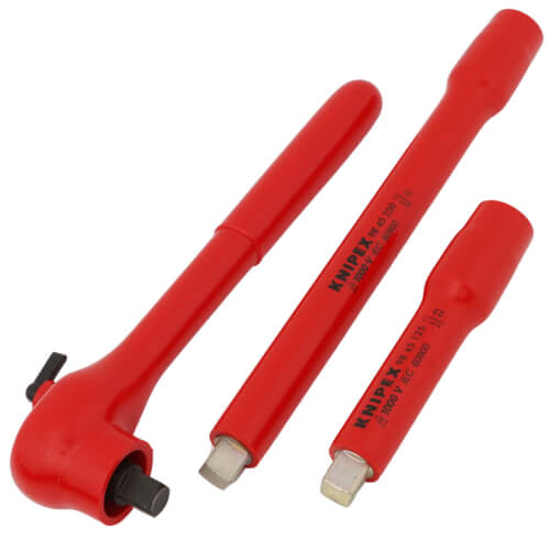 98-99-11-S5 - Knipex 98-99-11-S5 - 10-Piece Insulated Socket Set, 1/2 ...