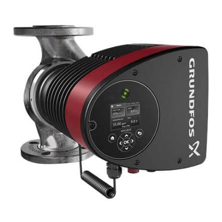 99833477 - Grundfos 99833477 - MAGNA3 50-120 53 F Stainless Steel Flange Mount Circulator Pump ...