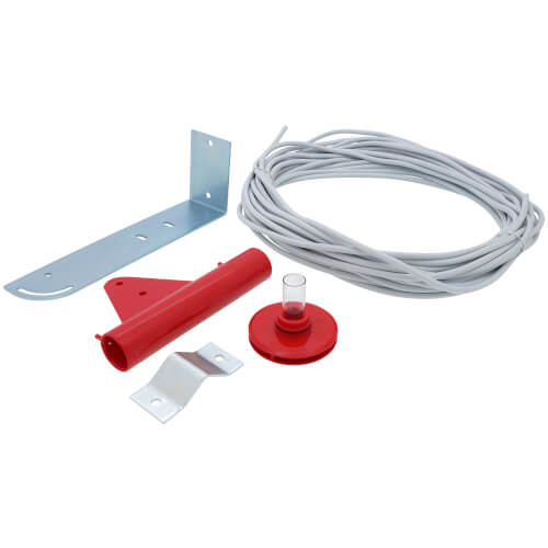 A-306 - Dwyer A-306 - Red Outdoor Static Pressure Sensor w/ 50' Vinyl ...