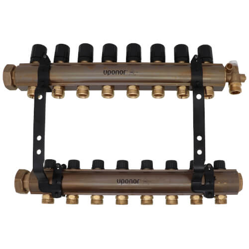 A2610800 - Uponor (Wirsbo) A2610800 - TruFLOW Manifold, 8-loop S&R