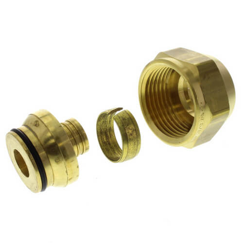 A4030625 - Uponor (Wirsbo) A4030625 - 5/8" QS-style Fitting Assembly, R25 thread (Not for Loop ...