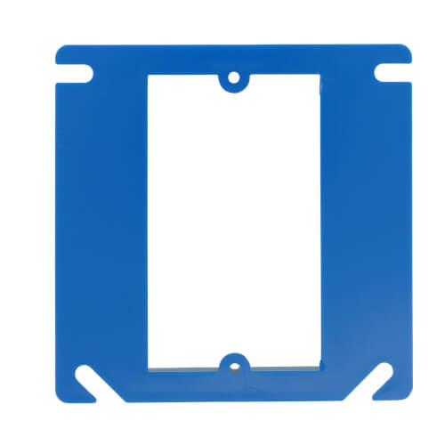 A410 - Carlon A410 - 1-Gang Non-Metallic Box Cover, 4" Square, 1/2 ...