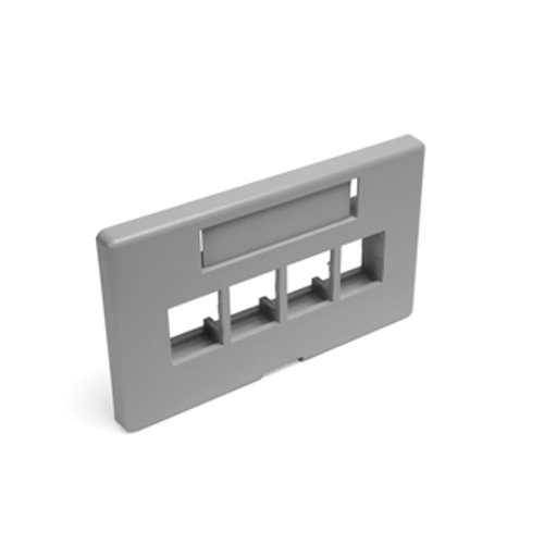 49910-HG4 - Leviton 49910-HG4 - Quickport, Modular Furniture Faceplate ...