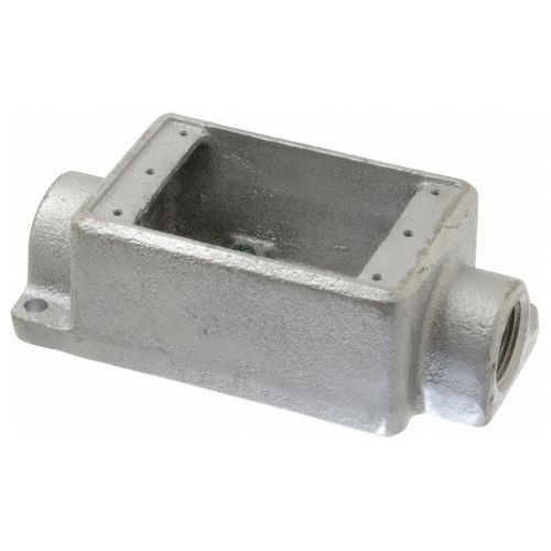 FSC2-TB - ABB FSC2-TB - 3/4" Shallow 1 Gang Cast Device Box, Gray Iron ...