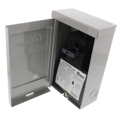 ACD50 - Topaz ACD50 - 30A Fused A/C Disconnect w/ Side Open (120/240V)