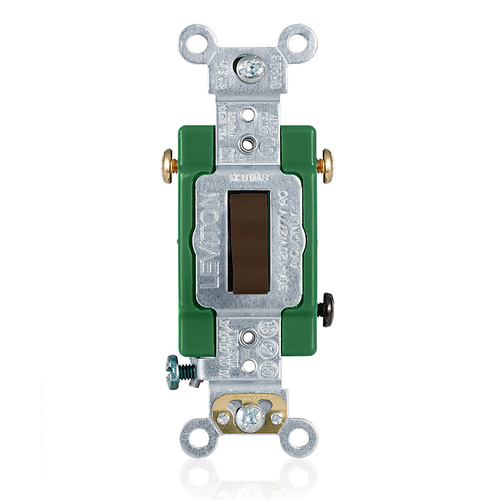 3033-2 - Leviton 3033-2 - 30A, 120/277V Toggle 3-way AC Quiet Switch ...