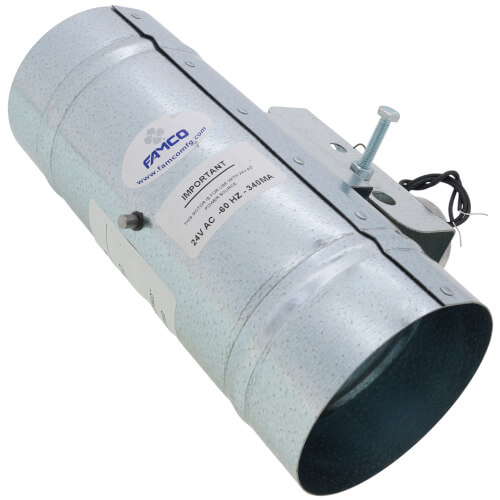 ADC4 - Fantech ADC4 - 4" Normally Closed Shut-off Damper with Motor (24V)