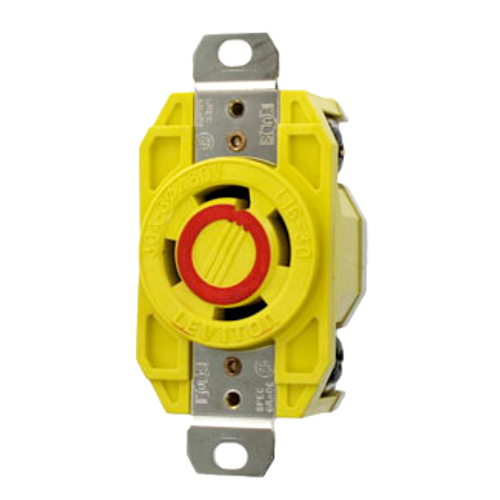 27CM-30 - Leviton 27CM-30 - 30A, 480V 3-Phase, NEMA L16-30R, 3P, 4W ...