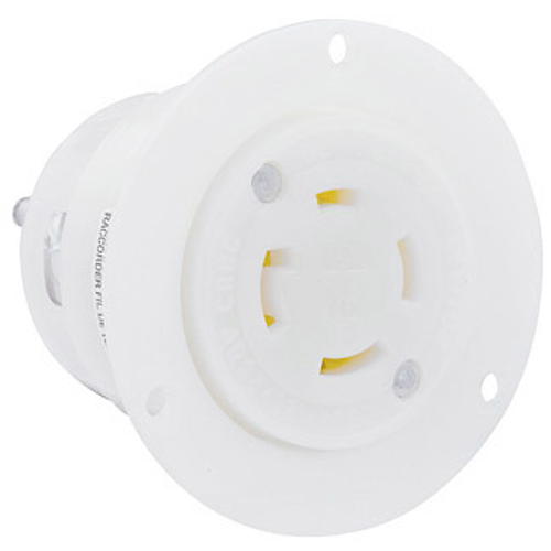 2726 - Leviton 2726 - 30A, 250V 3-Phase, NEMA L15-30R, 3P, 4W, Flanged ...