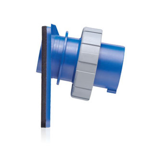 420B9W - Leviton 420B9W - 20A, 250V 3-Phase, 3P, 4W, Inlet North ...