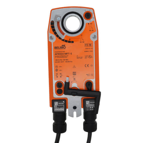 AFRX24-MFT-S - Belimo AFRX24-MFT-S - Modulating, Multi-Function Spring Return Motor Actuator w ...